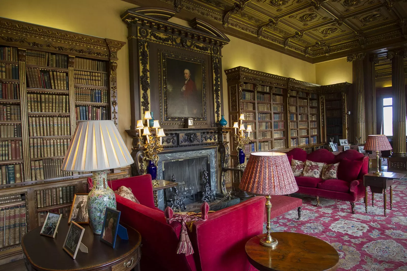 Highclere Castle Library