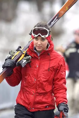 Kate Middleton in Switserland 2005