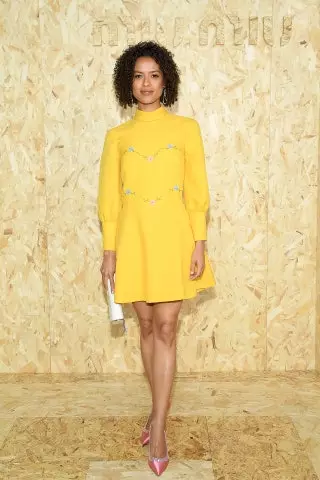 Kwambara Miu Miu muri Miu Miu SpringSummer 2020 show 2019