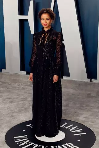 Kwambara Louis Vuitton muri Vanity Fair Oscar Party 2020