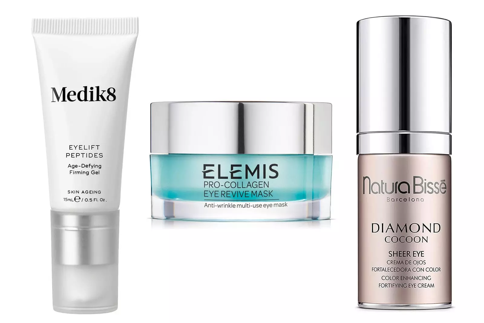 Medik8 Eye Lift 38 medik8.com Natura Bisse Diamond Cocoon Göz Kremi 117.60 Feelunique.com Elemis Pro Kollajen Göz Kremi...