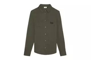 Celine Camisa de xersei Sulky de la e caxemir 740 celine.com O verde desta camisa de la e caxemir é perfecto...