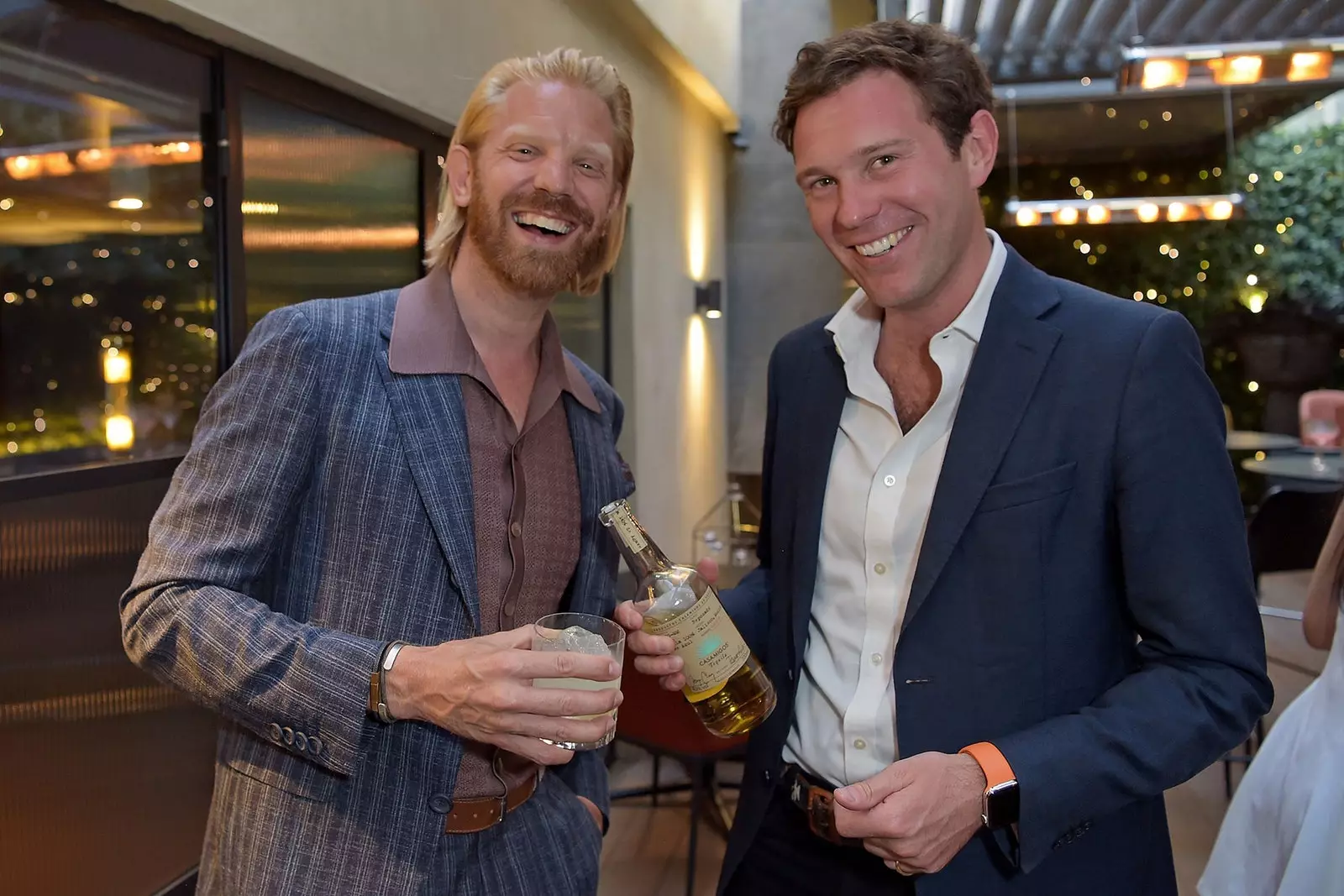 Alistair Guy ve Jack Brooksbank, The Marylebone Hotel'deki The Marylebone Rooms'ta Casamigos 'Away for Away'e katıldı