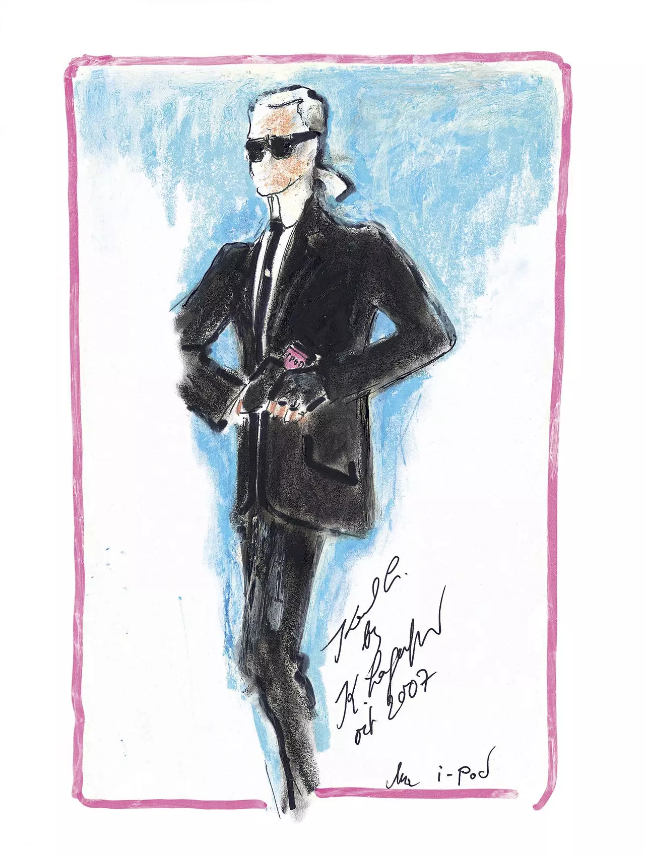 Cuando el editor de Tatler conoció a Karl Lagerfeld