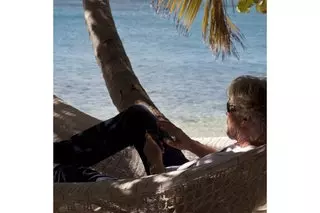 „Skrifstofan fyrir Richard Branson aka Necker Island