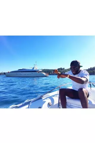 Mal de mer sévère pour Tinie Tempah