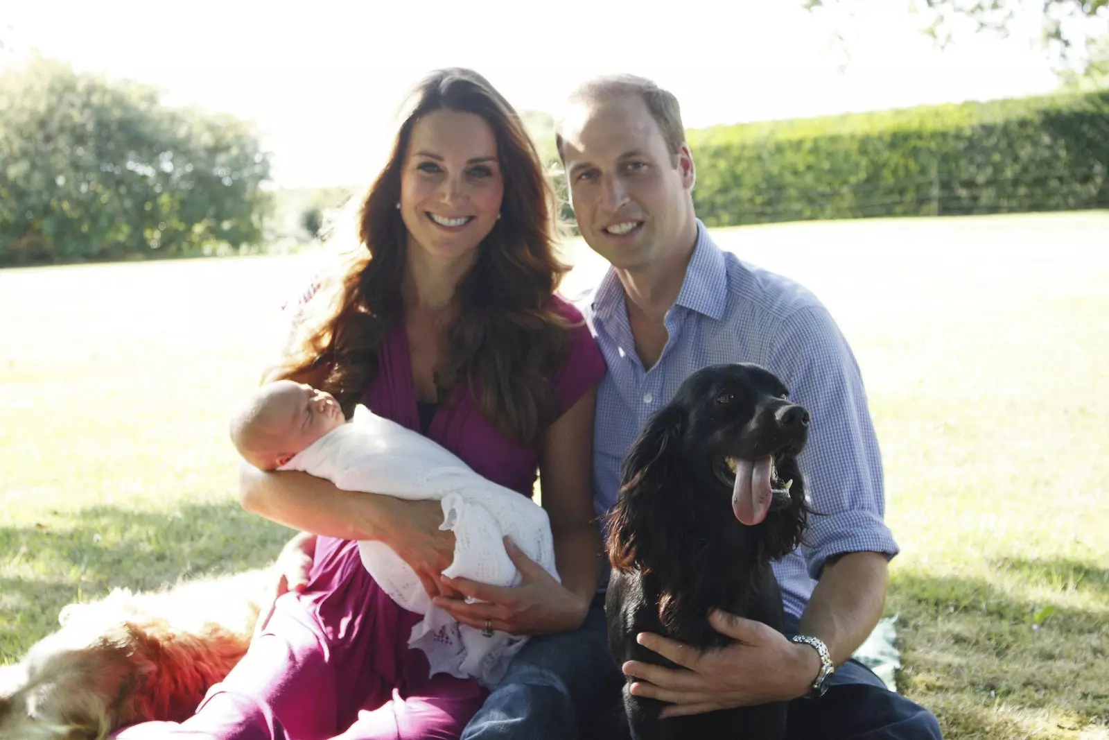 Patah hati untuk keluarga Duke of Cambridge saat anjing peliharaan kesayangan Lupo meninggal