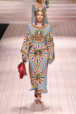 Қадам дар намоиши Dolce Gabbana SS19 2018