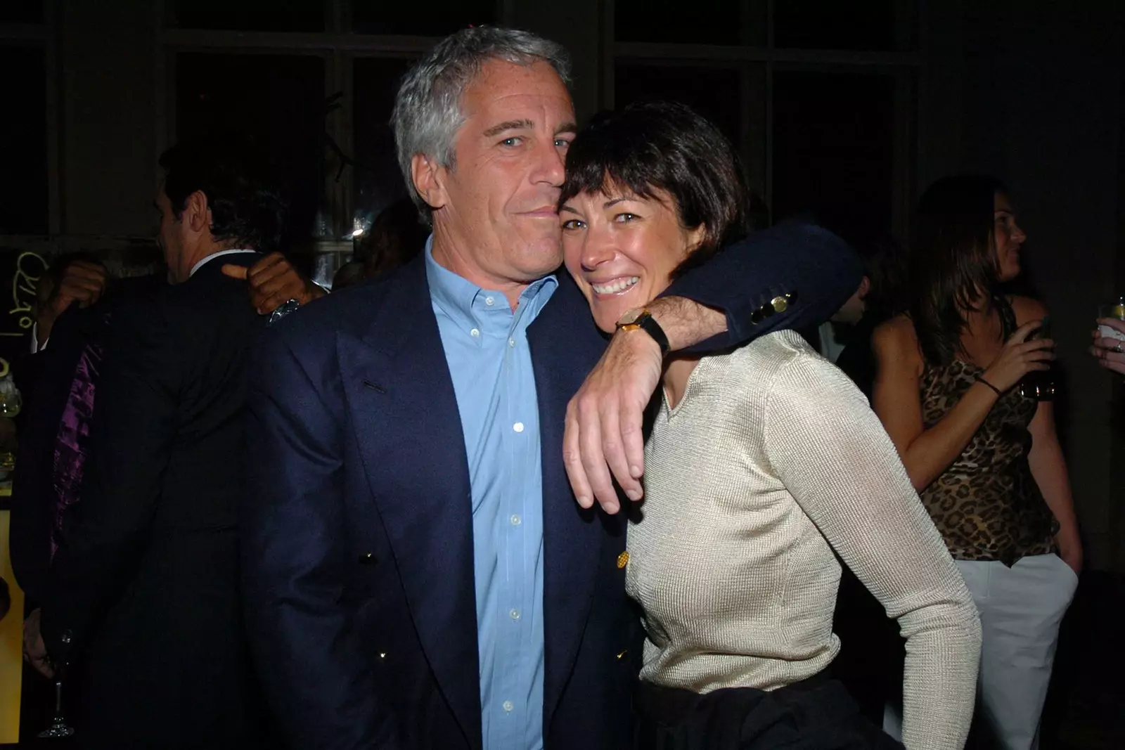 Jeffrey Epstein na Ghislaine Maxwell mu 2005