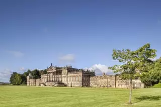 Wentworth Woodhouse Největší majestátní dům v zemi postavený v 17. století a sídlo Thomase Wentwortha ...