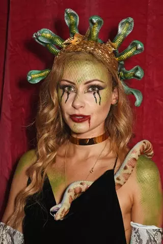 Η Camilla Al Fayed στο Halloween Ball της Unicef στο Ηνωμένο Βασίλειο στο One Mayfair στο Λονδίνο 2015