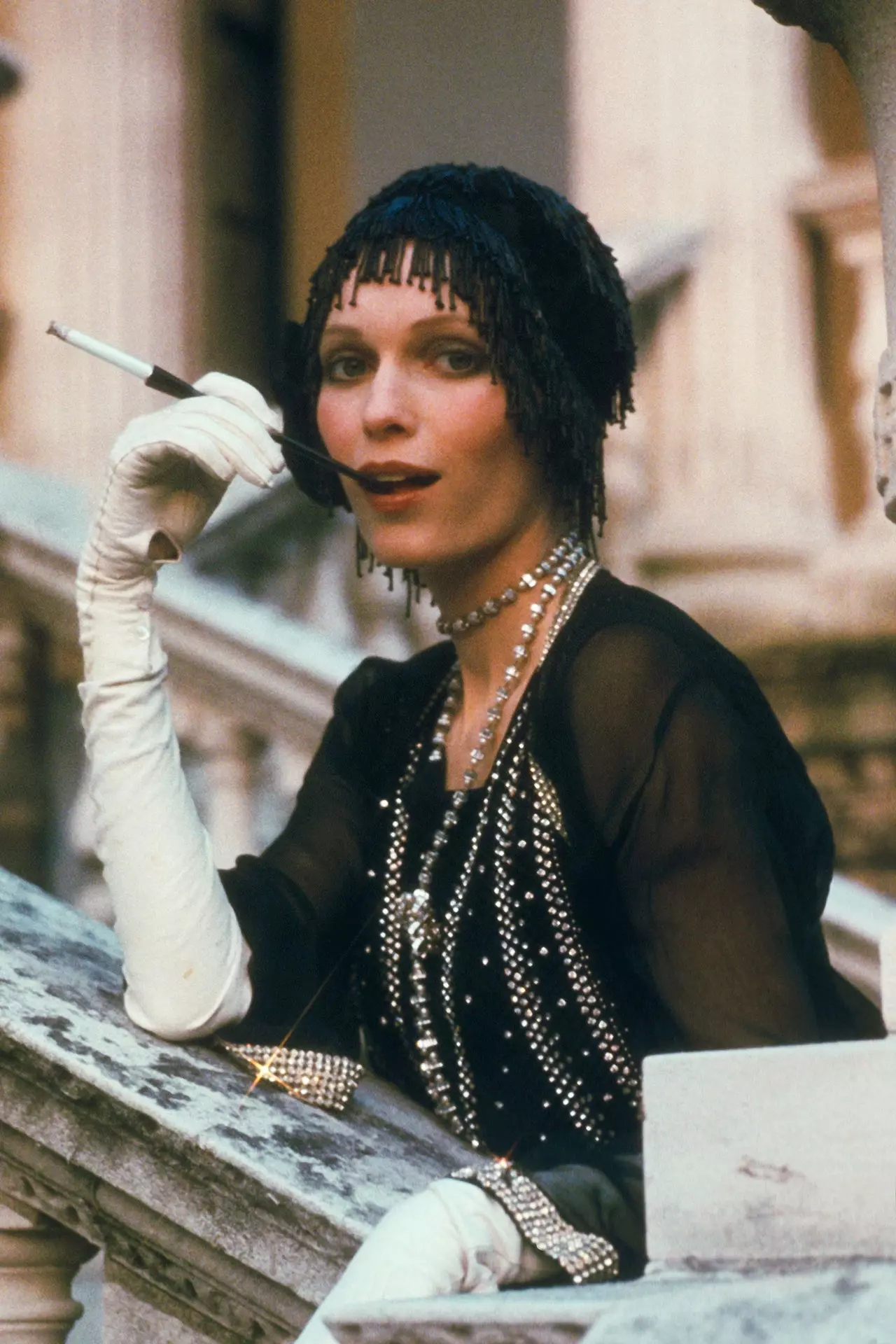 Mia Farrow isip Daisy Buchanan sa The Great Gatsby 1974