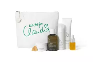 Claudia Schiffer X Bamford Edizio mugatua Beauty Collection 350 bamford.com Carole Bamford eta Claudia Schiffer-ek...