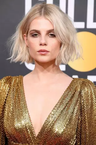 Saapuminen 76. vuosittaiseen Golden Globe Awards -gaalaan Beverly Hilton -hotellissa 2019