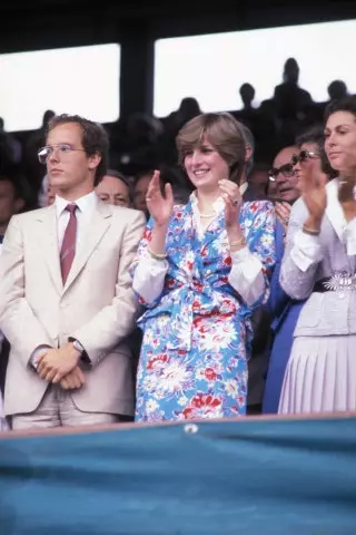 Monako Prensi Albert ve Diana Spencer 1981