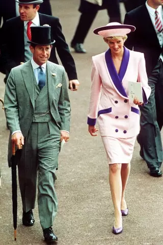 Princesa Diana s princem Charlesom 1990