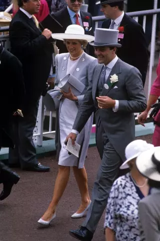 Prinsessan Diana och hertigen av Westminster 1988