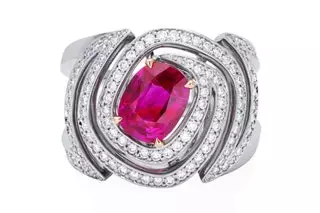 Boodles Ruby Tayangan Ring 36000 boodles.com