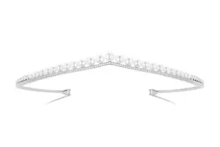 Chaumet Josphine Aigrette ornamento de cabeça de pérolas cultivadas POA chaumet.com