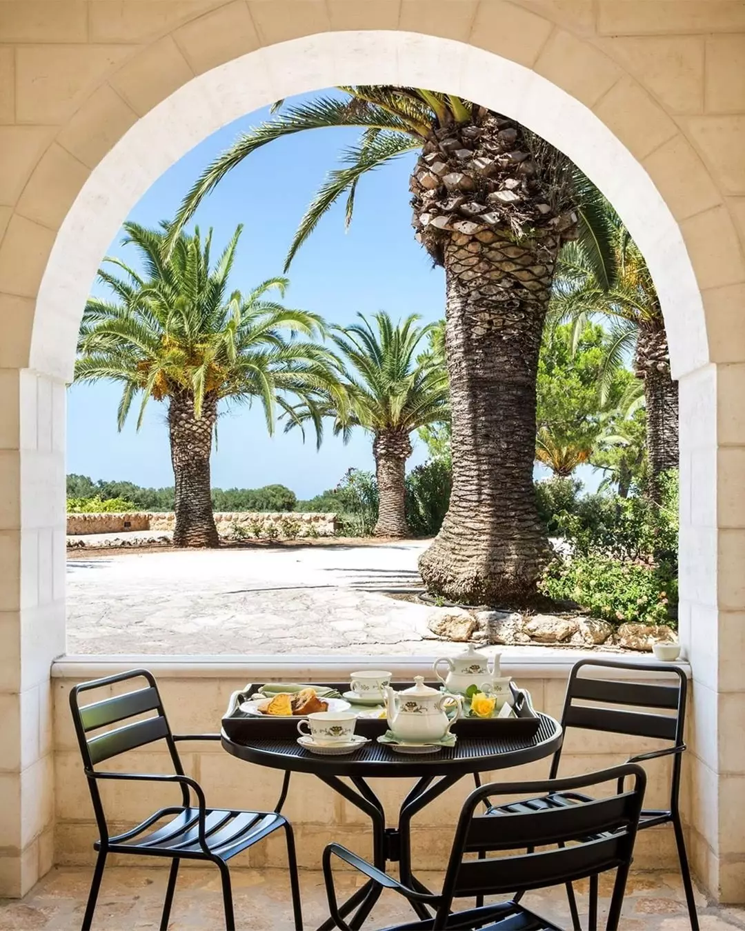 Frühstück in der Masseria San Domenico