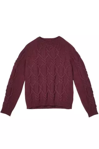 Wool alpaca jumper 139 ໂດຍ Barbour