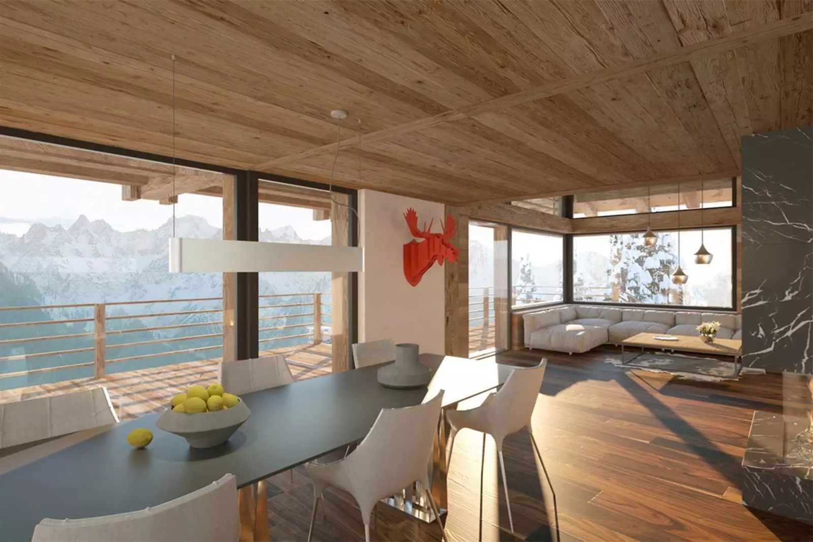 Chalet Nuptse Verbier Switzerland. Sa pamamagitan ng Sothebys Realty