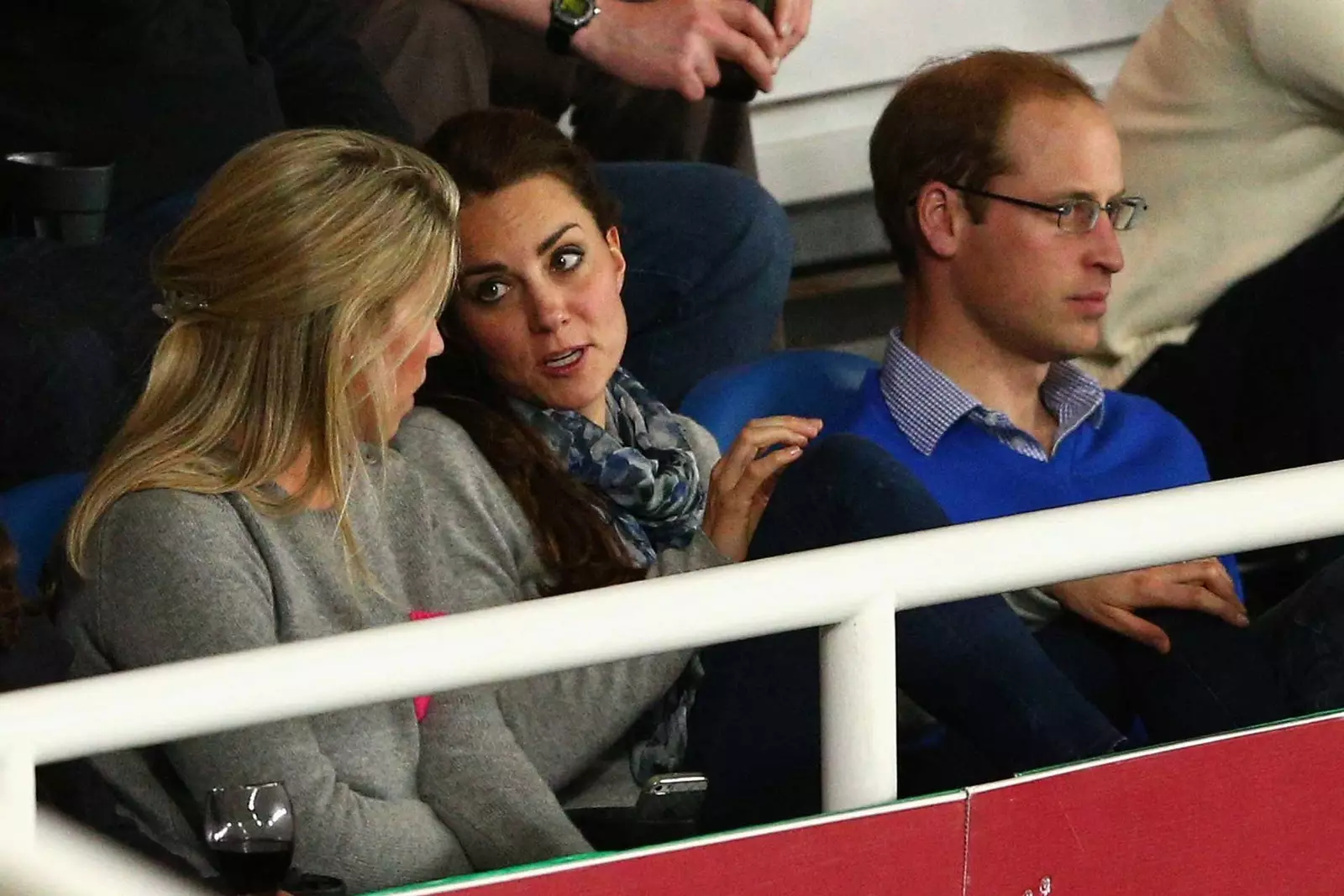 Natasha Archer na Duchess ya Cambridge mumikino ya rugby i Sydney muri 2014