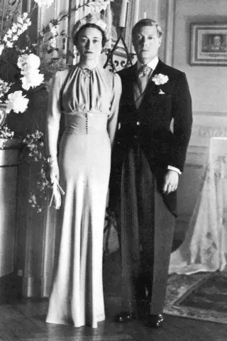 Ang kaminyoon sa Duke sa Windsor kang Wallis Simpson 1937