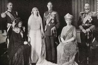 Ang kasal ni Prince Albert sa York kay Lady Elizabeth BowesLyon 1923