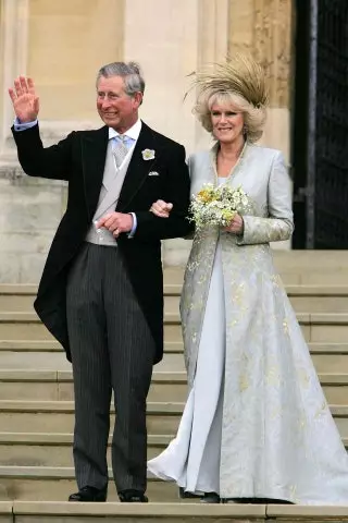 Prinsen av Wales äktenskap med Camilla Parker Bowles 2005