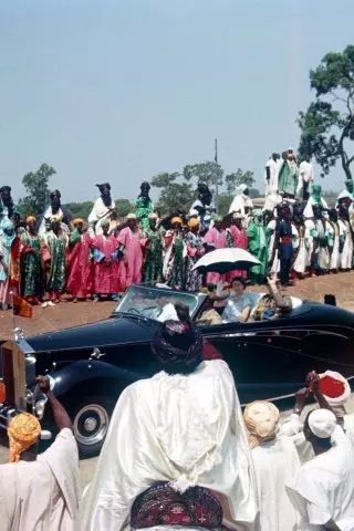 Nữ hoàng và Công tước Edinburgh ở Nigeria 1956