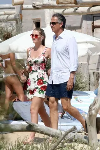 Lady Kitty Spencer và Michael Lewis