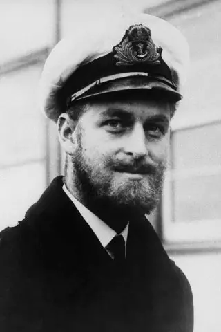 Prins Philip med skæg 1945