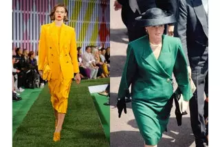 Fergie memamerkan setelan kebesarannya di Royal Ascot pada tahun 1989 dan lihat apa yang terjadi di catwalk untuk pertunjukan SS 19 Escada...