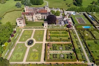 Penshurst Place von oben gesehen