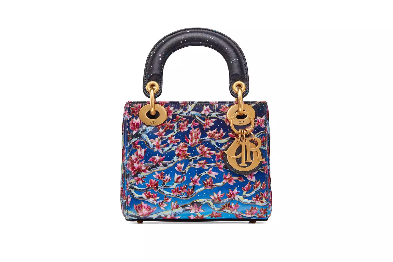 MINI LADY DIOR ART BAG RAQIB SHAW