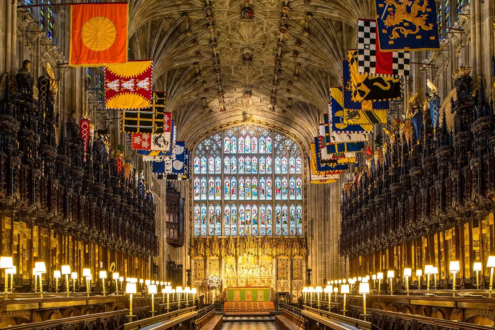 Chapel St George nan Windsor Castle