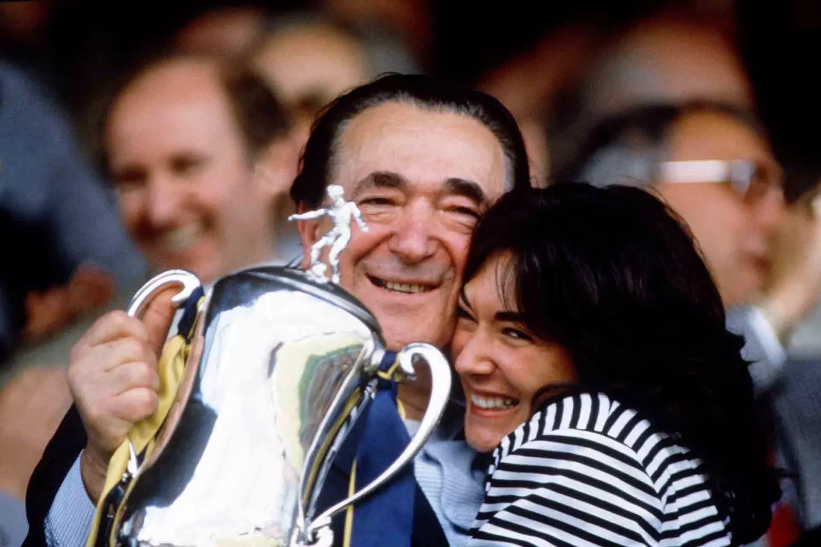 Père et fille Robert et Ghislaine Maxwell