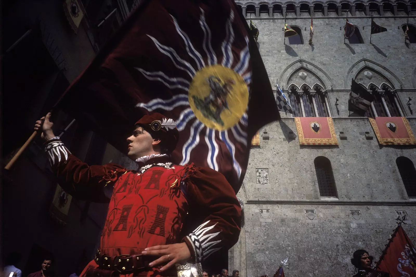 Toskanada Palio Di Siena at yarışı