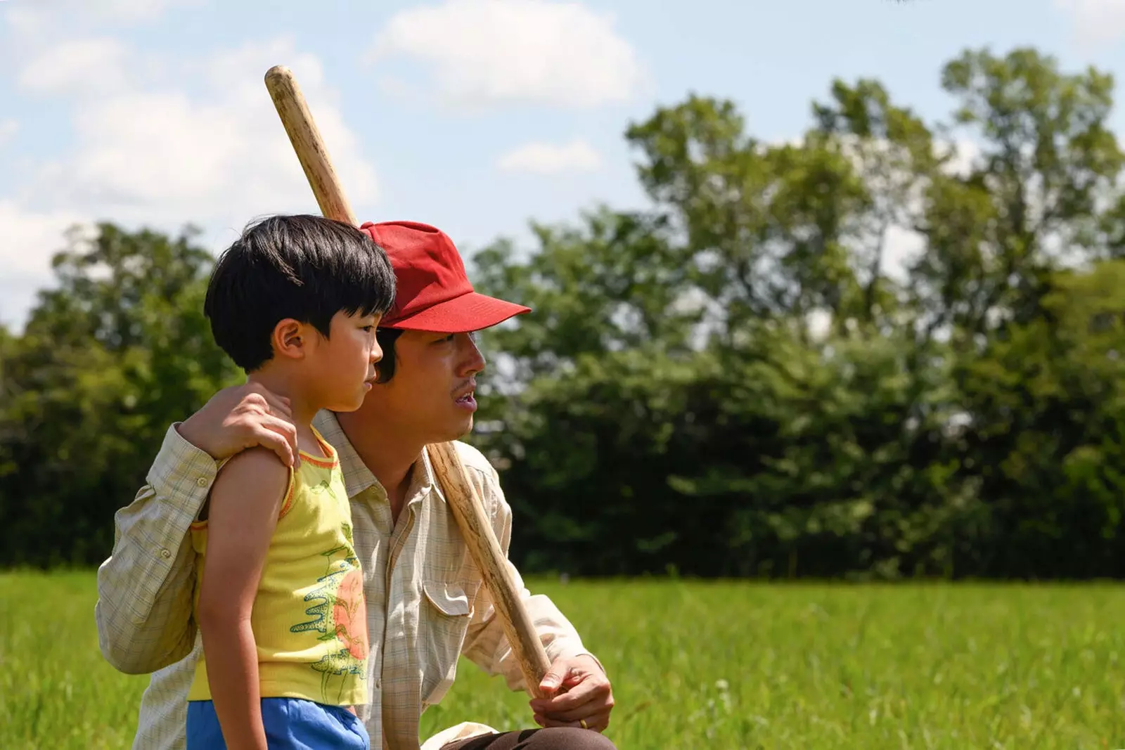 Alan S Kim und Steven Yeun in Minari