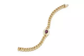 Bal garnet link bileklik 8500 deborahpagani.com