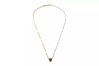 Garnet 18kt silsilad dahab ah silsilad dahab ah 1745 matchsfashion.com