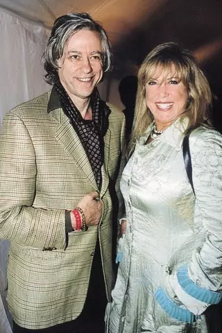 Sir Bob Geldof dhe Pattie Clapton