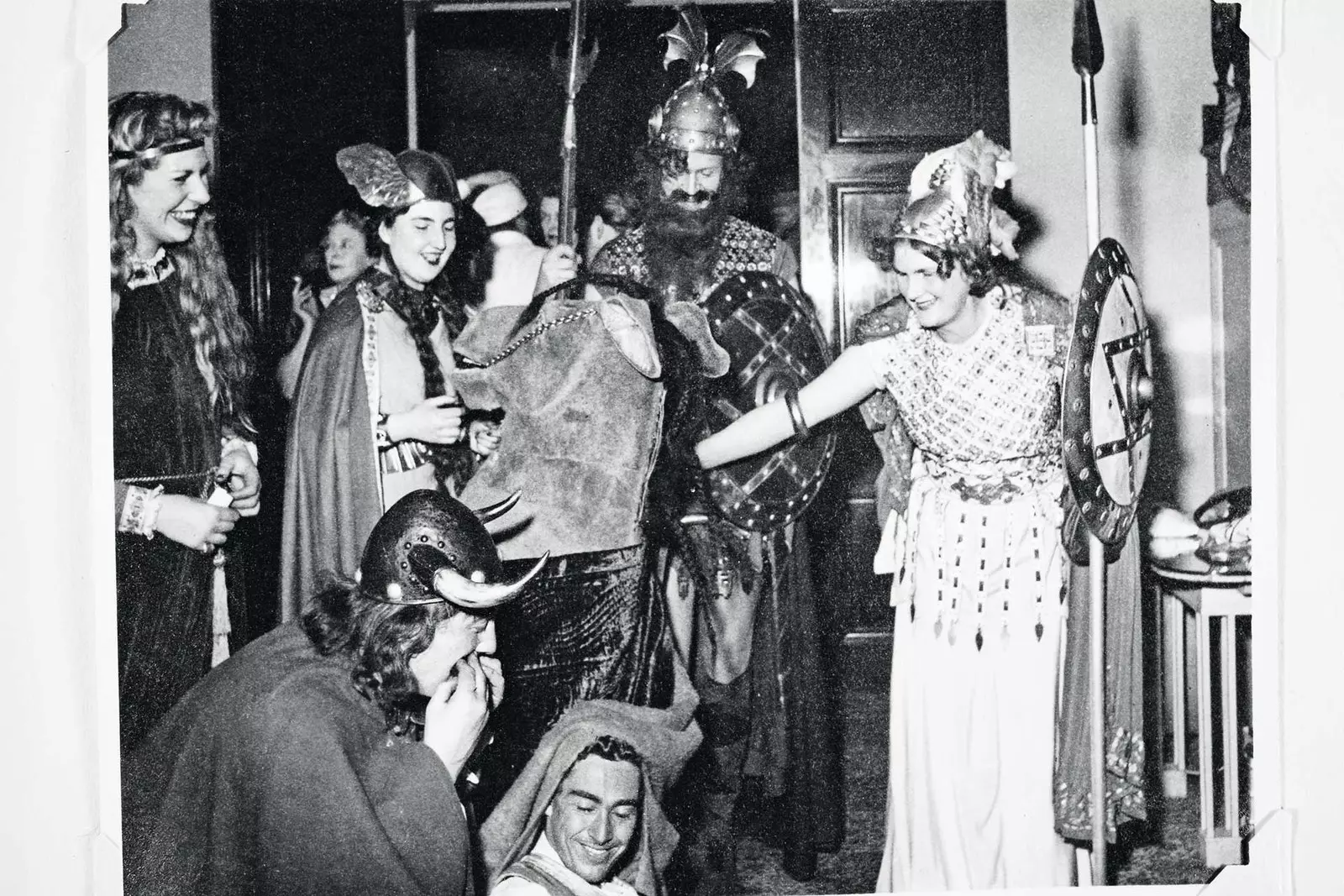 A fancydress ball 1950