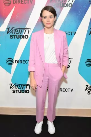 Vestida de Stella McCartney no Festival Internacional de Cine de Toronto 2018