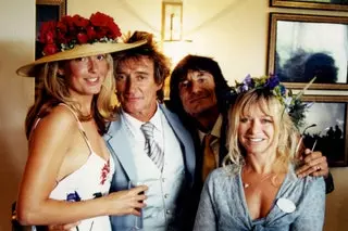 Penny Lancaster dan Rod Stewart