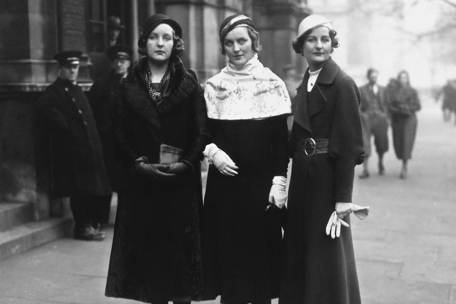 Tre delle sorelle Mitford Unity Mitford Diana Mitford e Nancy Mitford