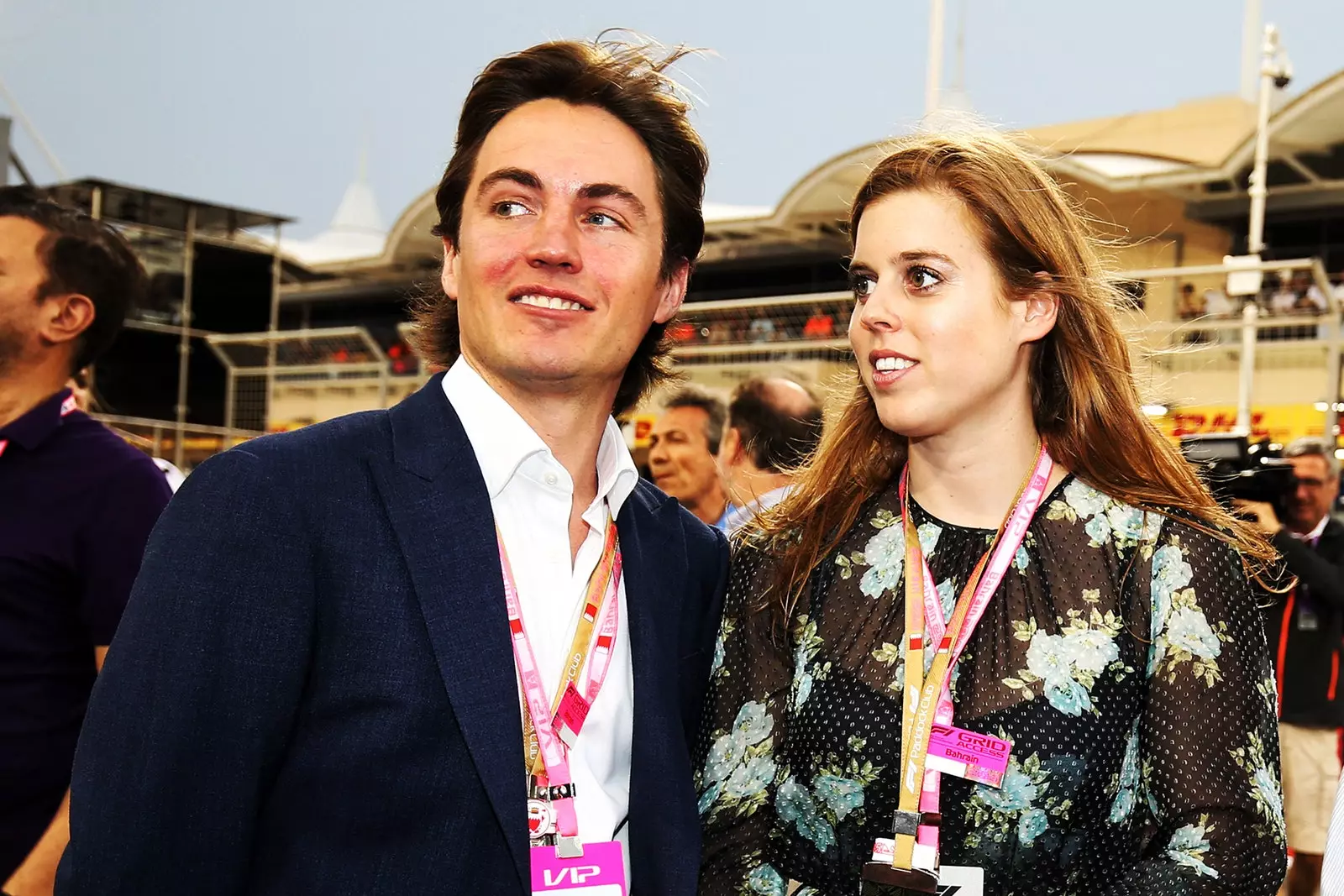 Princess Beatrice Edoardo Mapelli Mozzi na Bahrain Grand Prix