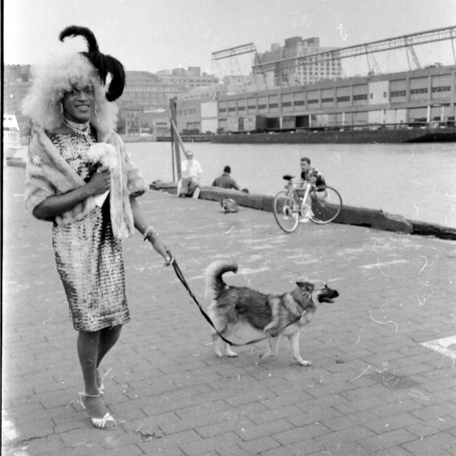 Marsha P. Johnson valokuvannut Leonard Fink