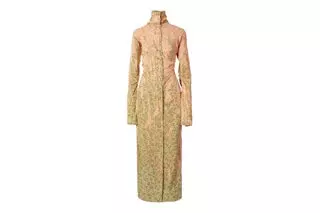 Acne Studios Ruched Floralprint Woven Midi Dress 540 netaporter.com Ditsy fuga lomitusi fetaui Victorian silhouettes i...